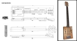 6-String Acoustic Cigar Box Guitar Plan