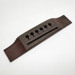 ALS Left-Handed Acoustic Guitar Bridge - Indian Rosewood