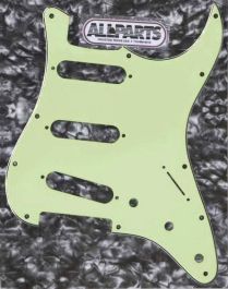 Allparts PG-0552-024 Strat Style Pickguard - Mint Green (M/B/M)
