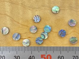 Paua Abalone Dots 5mm