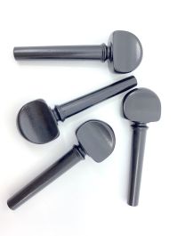 Ebony Violin Friction Pegs - Set of 4