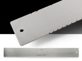 Guitar Fret Slotting Templates