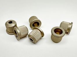 Gotoh TLB-1 String Ferrules - Set of 6 - Aged Nickel