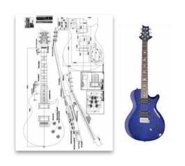 PRS Singlecut Electric Guitar Plan