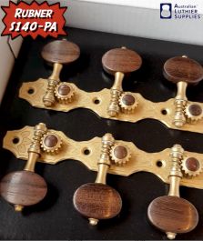 Rubner S140-PA Classical Guitar Tuners with Ball-Bearings & Rosewood ...