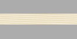 Straight Grained Ivoroid Plastic Guitar Binding - 1.5mm x 7.0mm x 1320mm