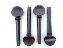 Traditional Ebony Ukulele Pegs - Set of 4